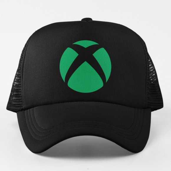 Gamer Gear | Accessories | New Xbox Logo Foam Trucker Mesh Snapback Cap ...